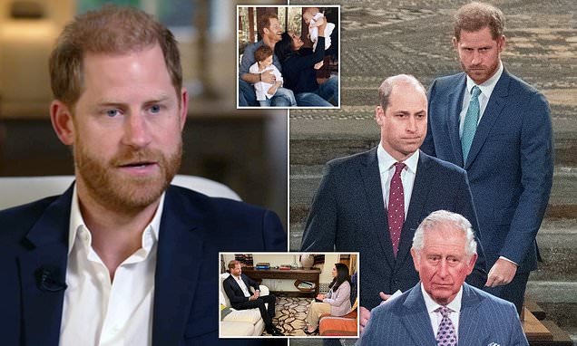 LIZ JONES: Harry's interview left me in tears. He's broken. It's so ...